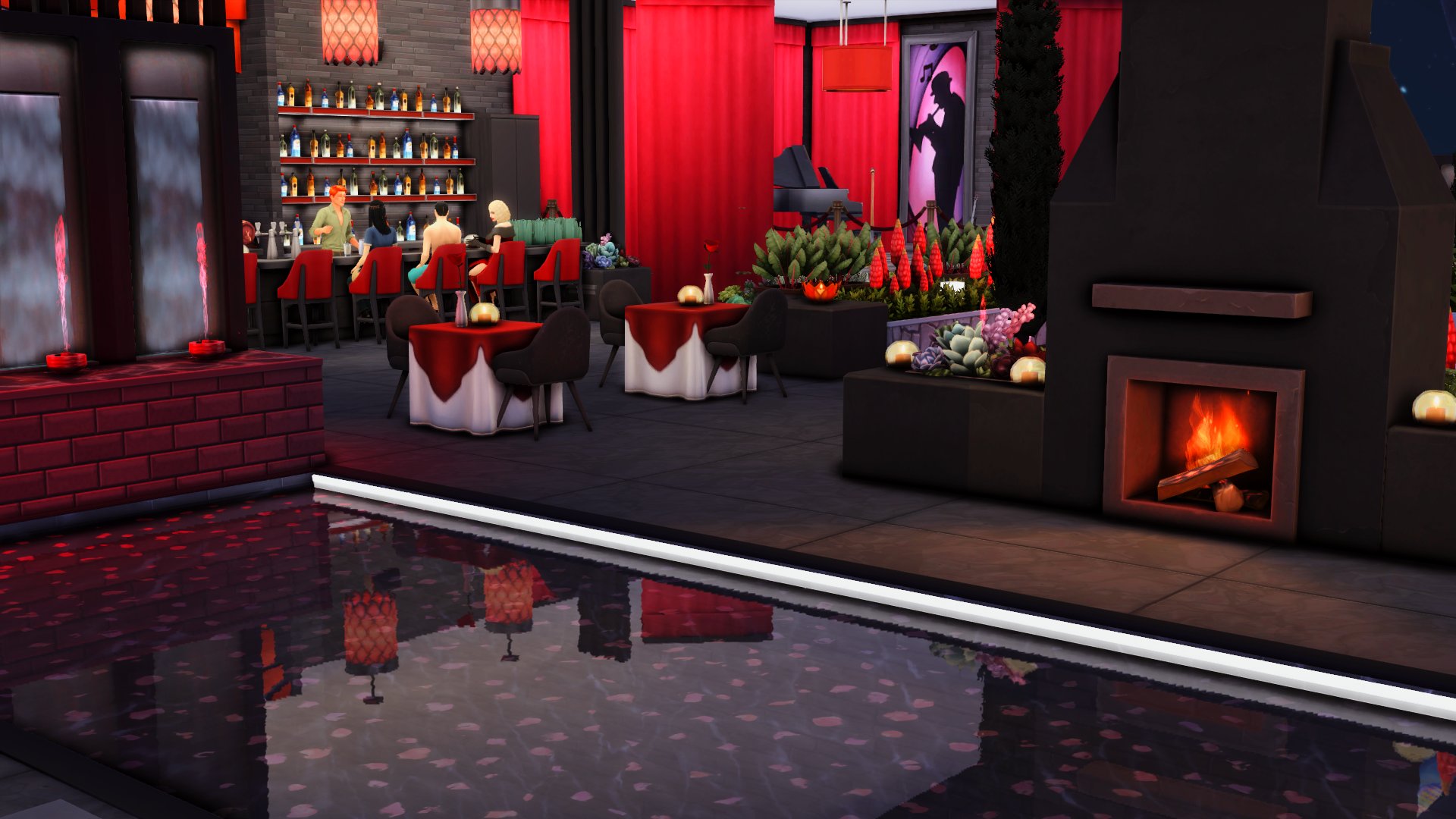 The Sims 4 Stargazer Restaurant