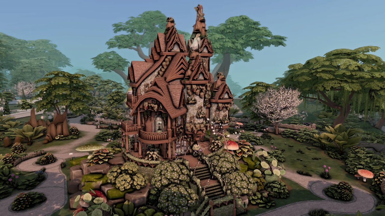 The Sims 4 Fairy Castle