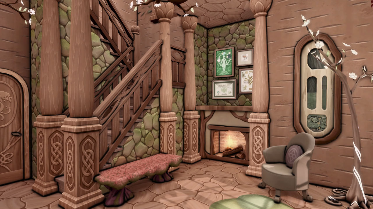 The Sims 4 Fairy Castle