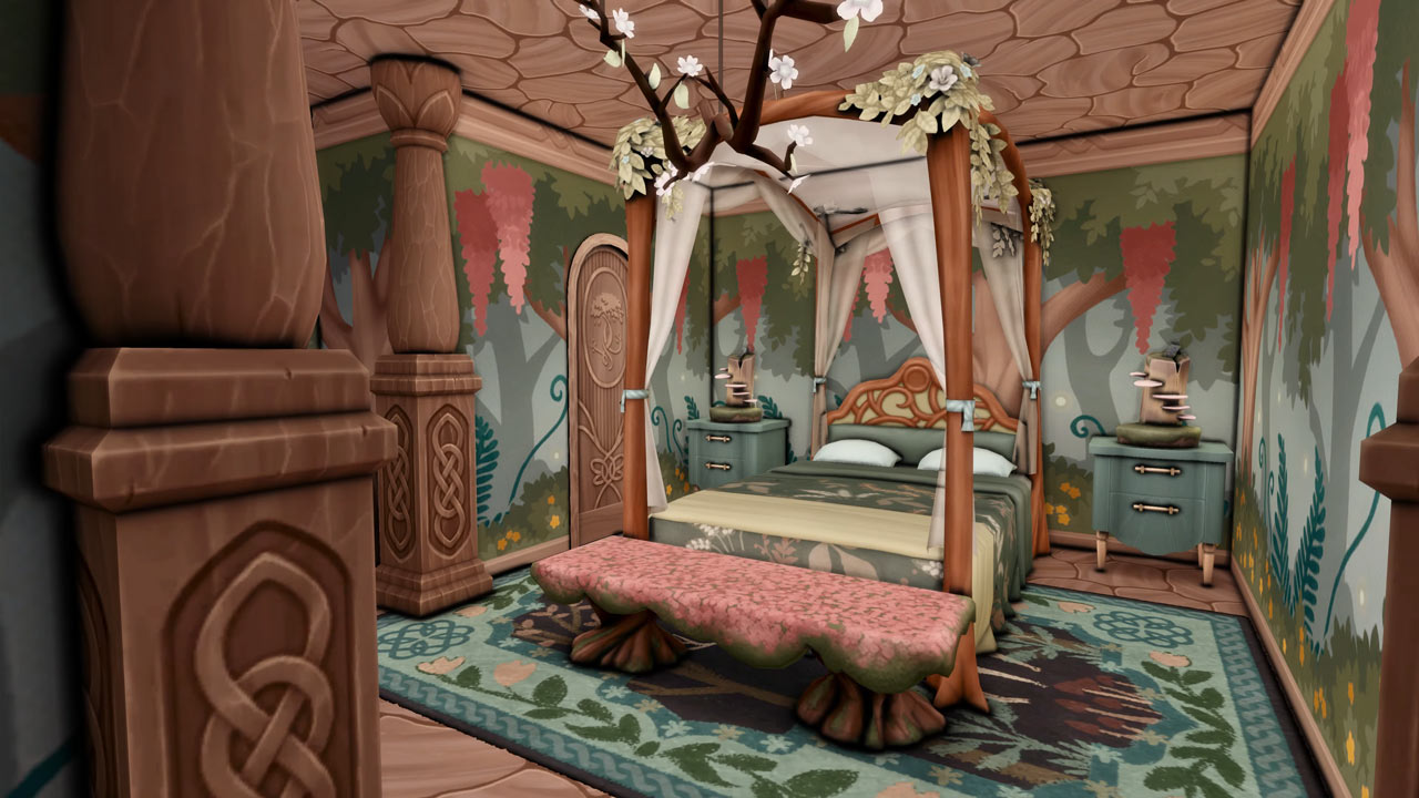 The Sims 4 Fairy Castle